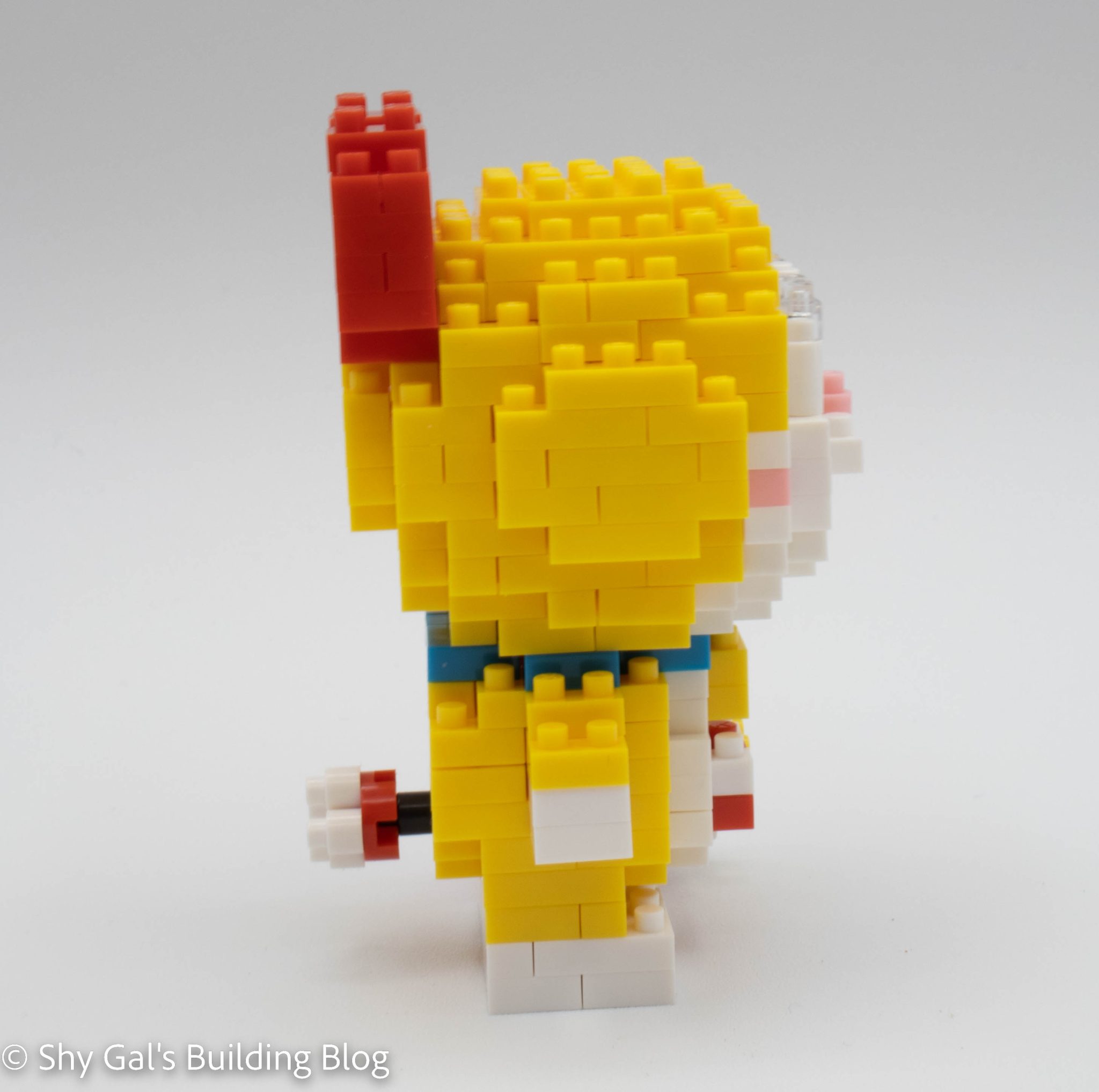 Review of nanoblock Dorami - Shy Gal's Building Blog