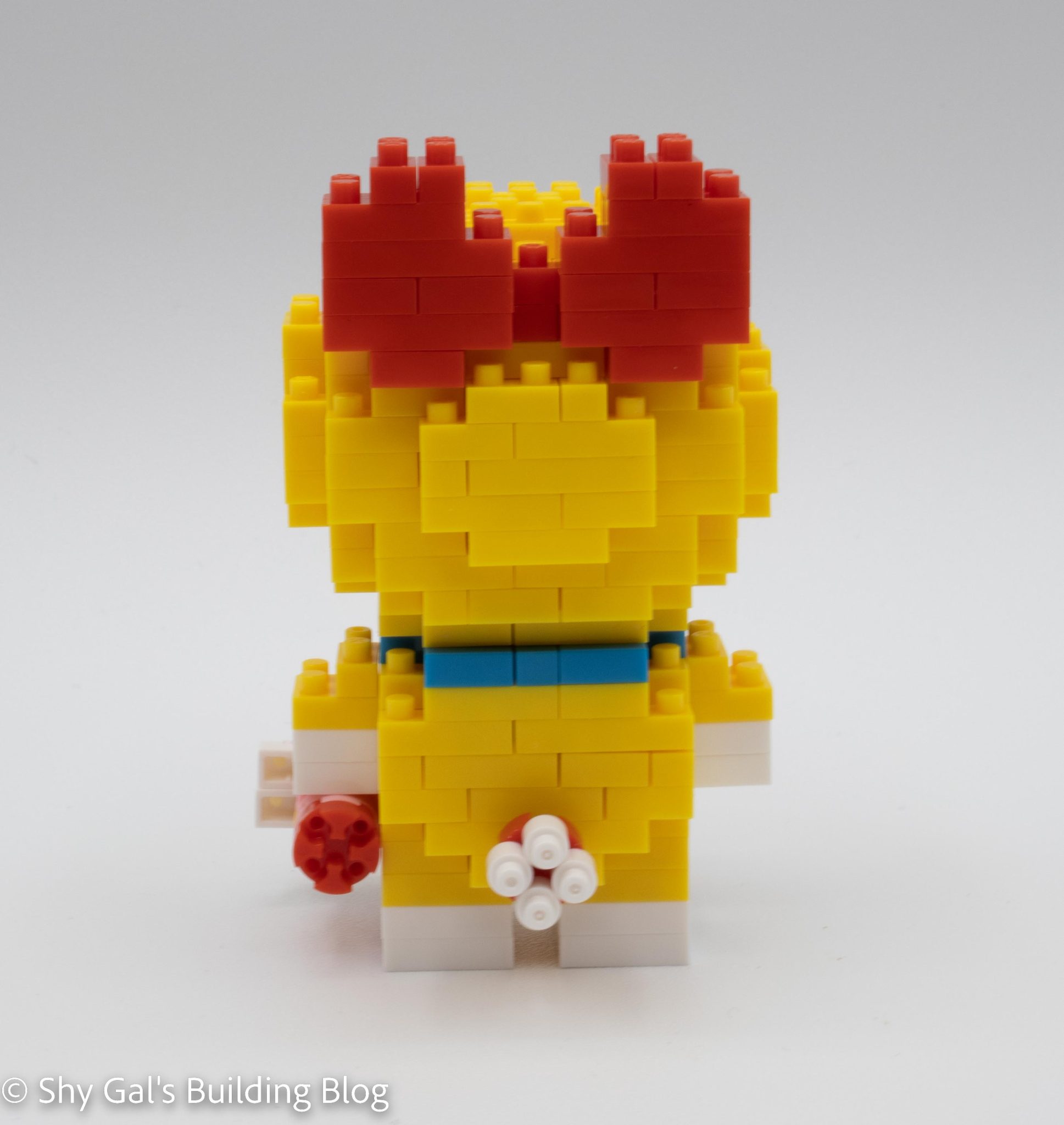 Review of nanoblock Dorami - Shy Gal's Building Blog