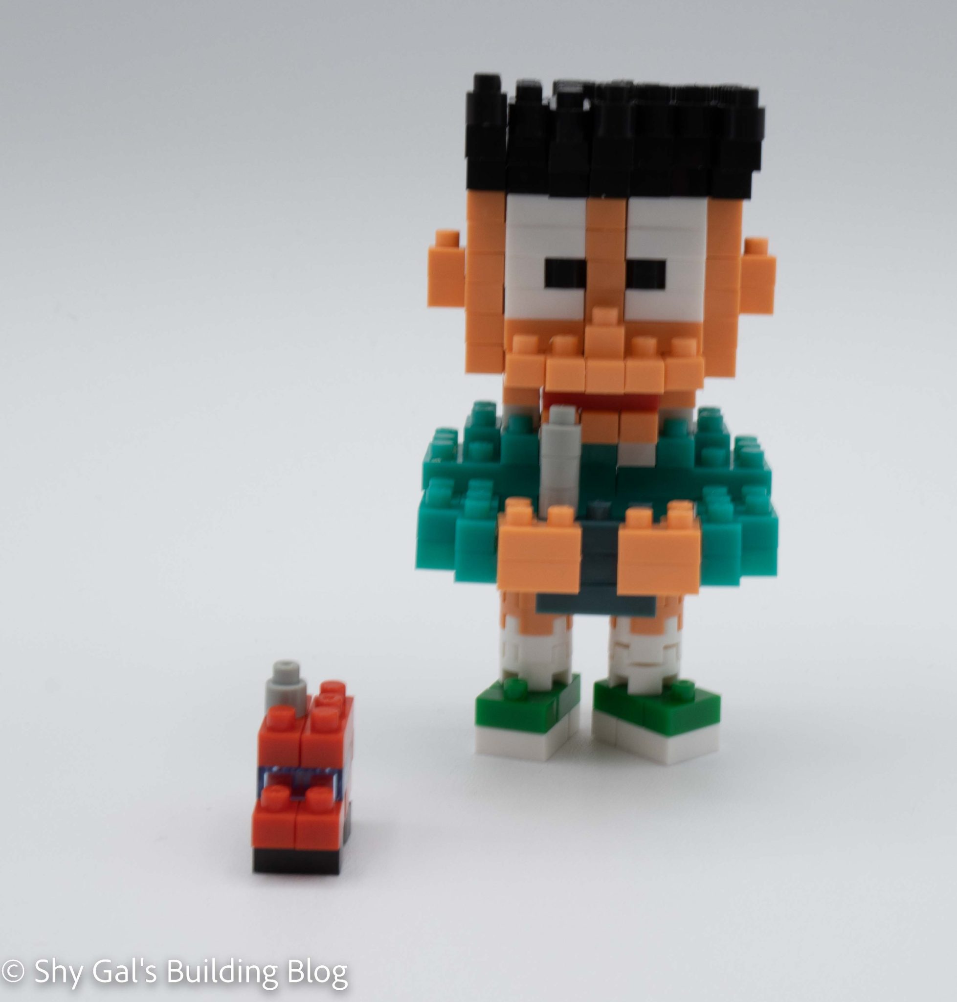 Review of nanoblock Suneo - Shy Gal's Building Blog