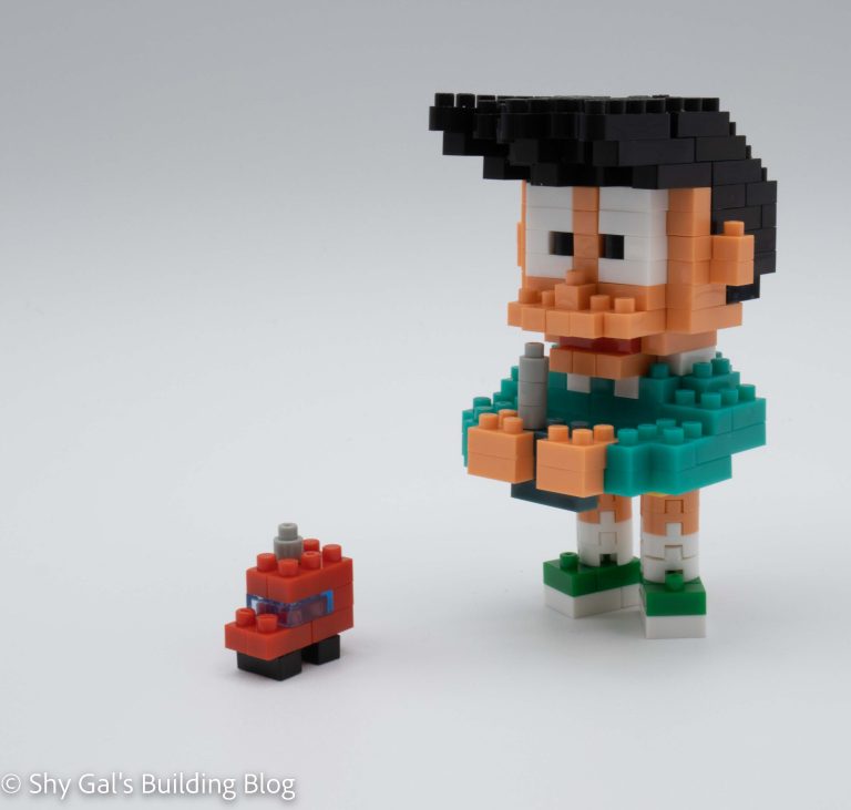 Review of nanoblock Suneo - Shy Gal's Building Blog