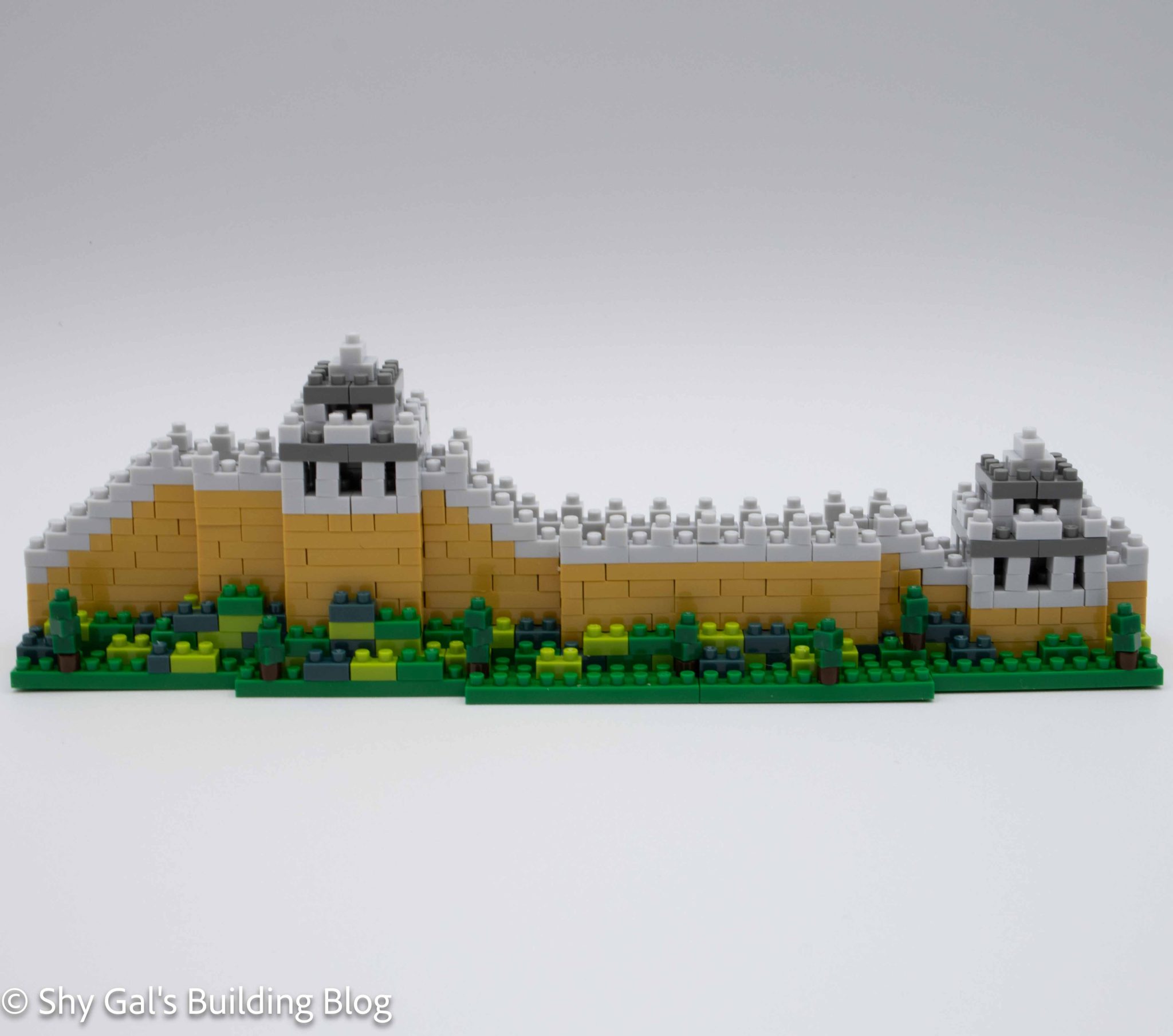 Review nanoblock Great Wall of China - Shy Gal's Building Blog
