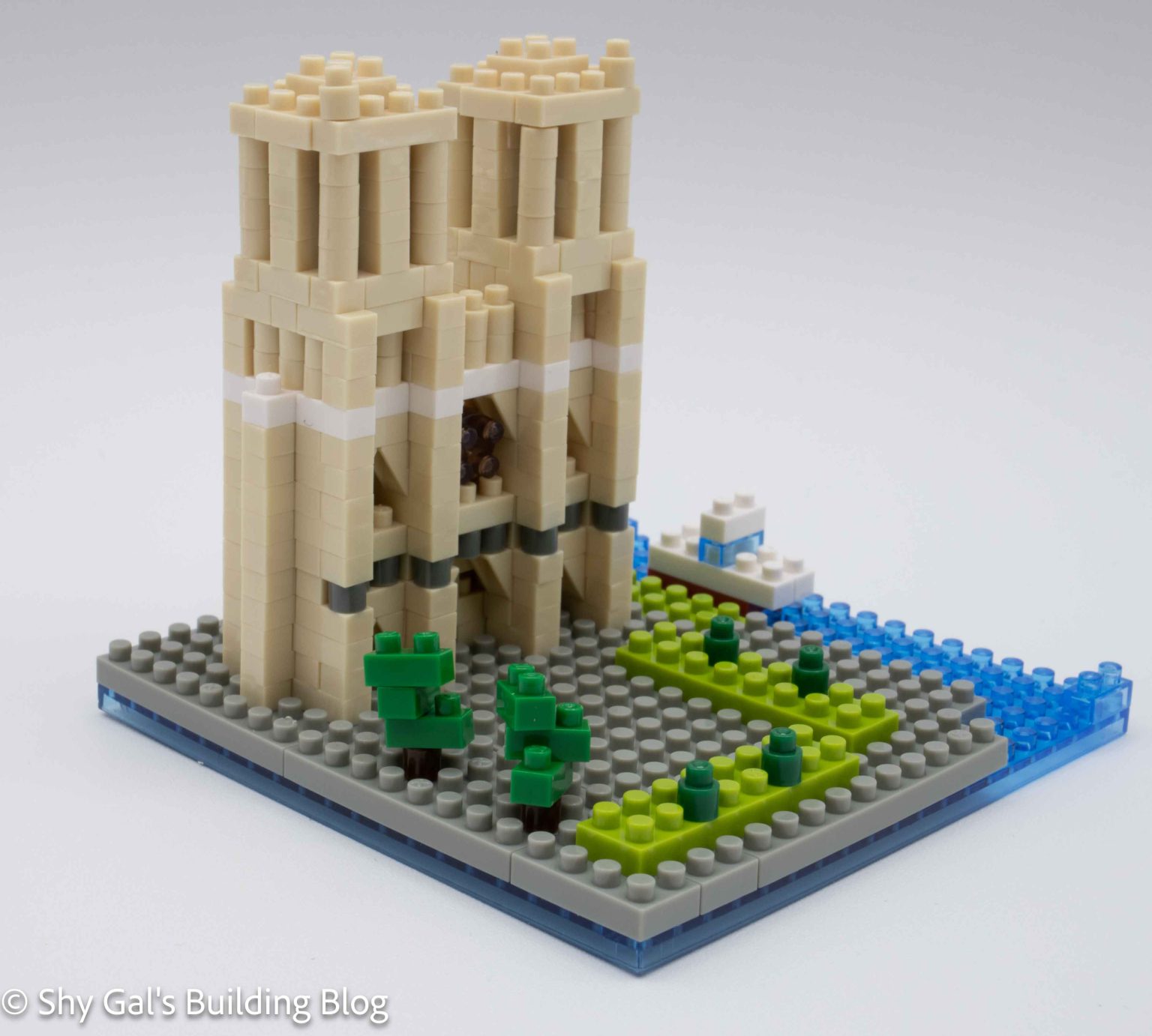 Review nanoblock Cathedrale Notre-Dame - Shy Gal's Building Blog