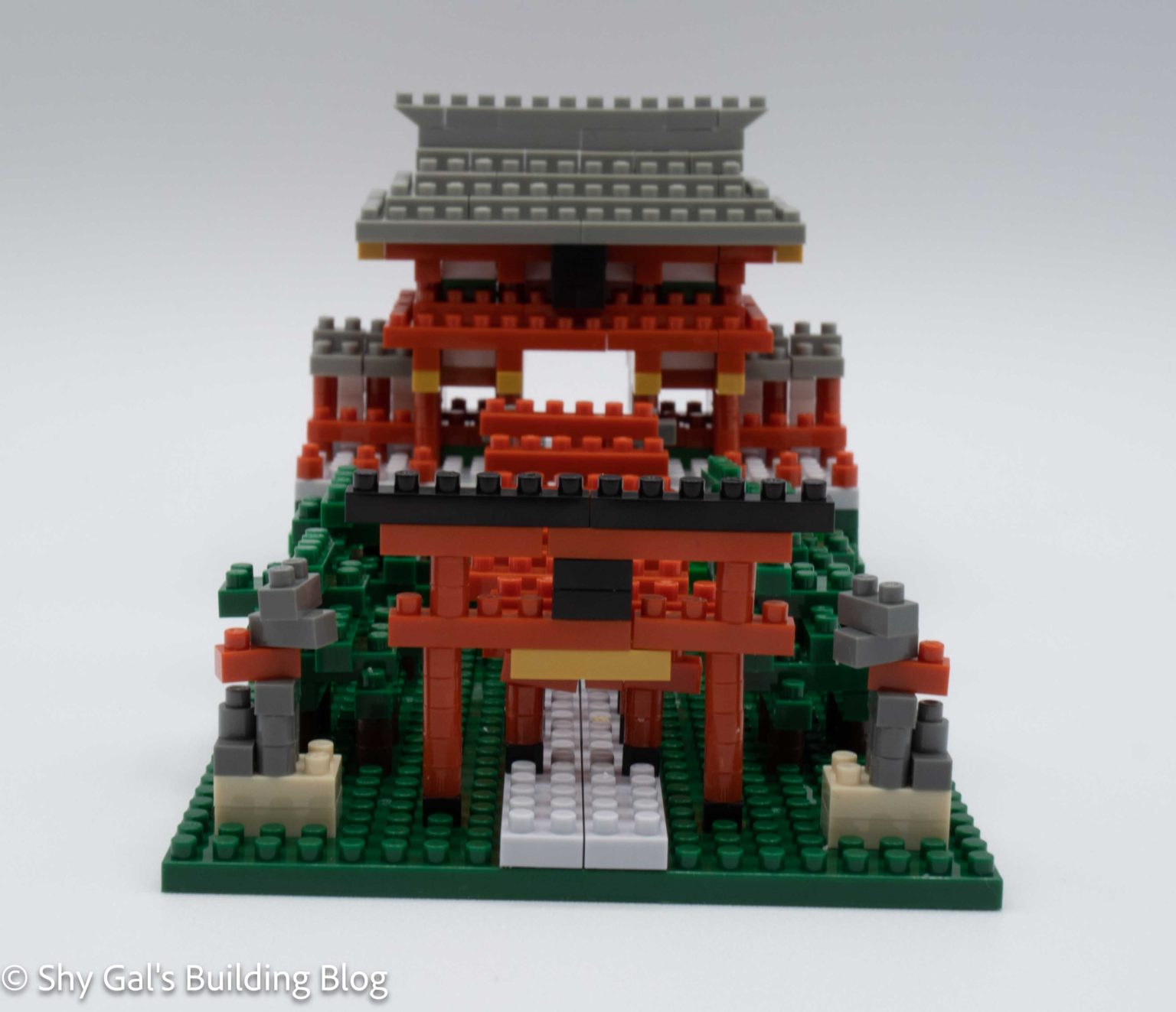 Review of nanoblock Inari Shrine - Shy Gal's Building Blog