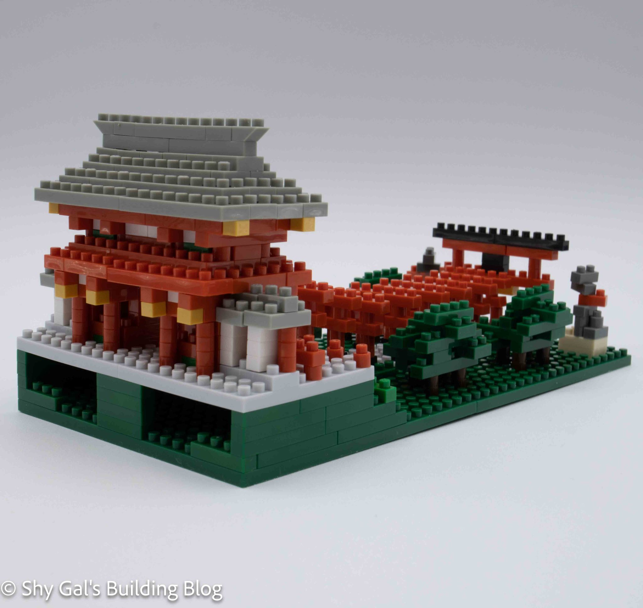 Review of nanoblock Inari Shrine - Shy Gal’s Building Blog
