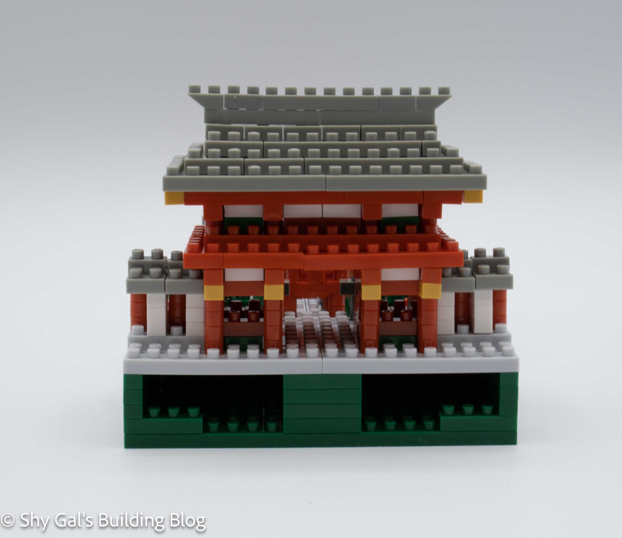 Review of nanoblock Inari Shrine - Shy Gal's Building Blog