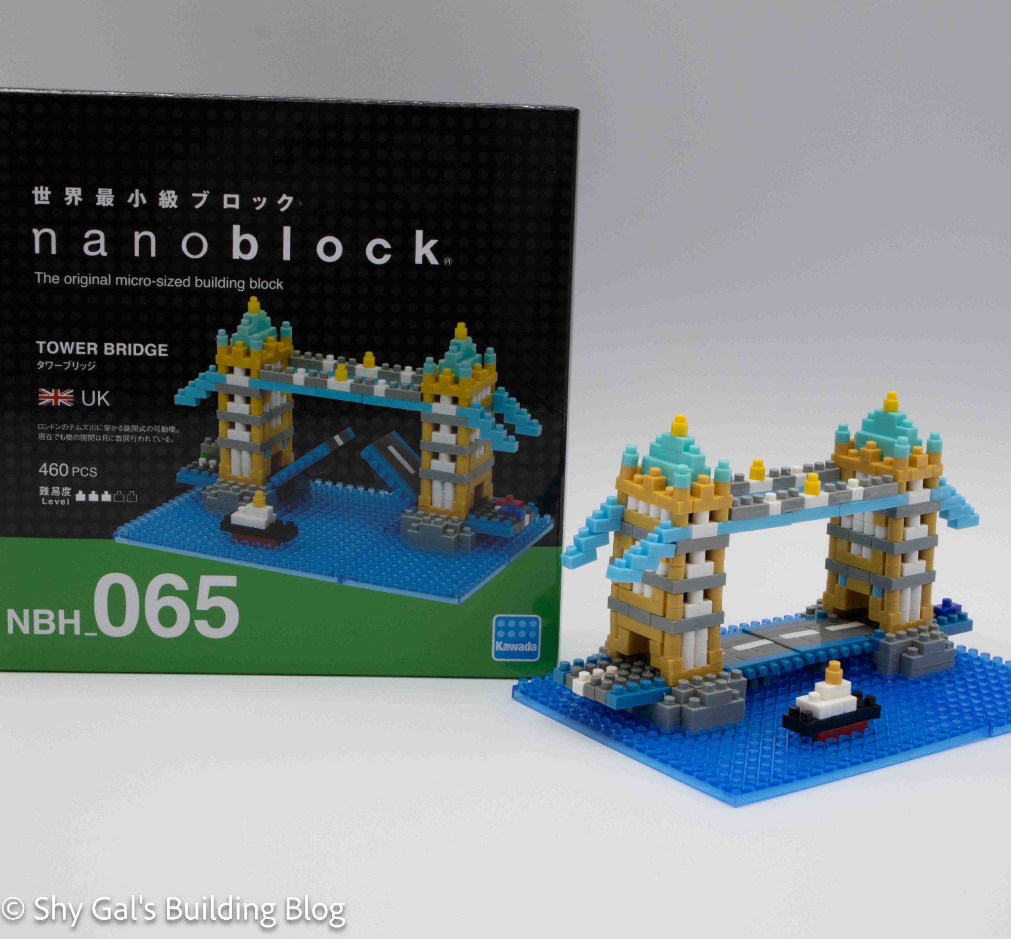 Review of nanoblock Tower Bridge - Shy Gal's Building Blog
