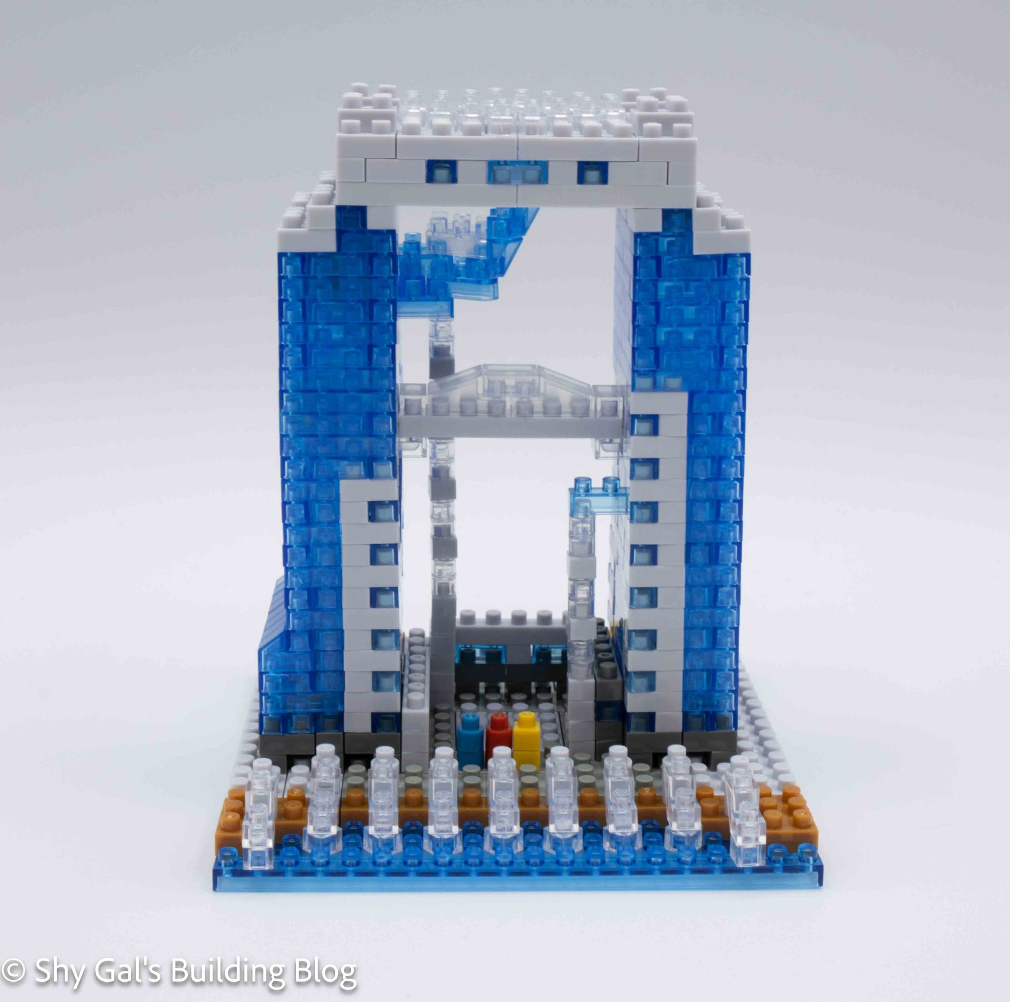 Review nanoblock Umeda Sky Building - Shy Gal's Building Blog