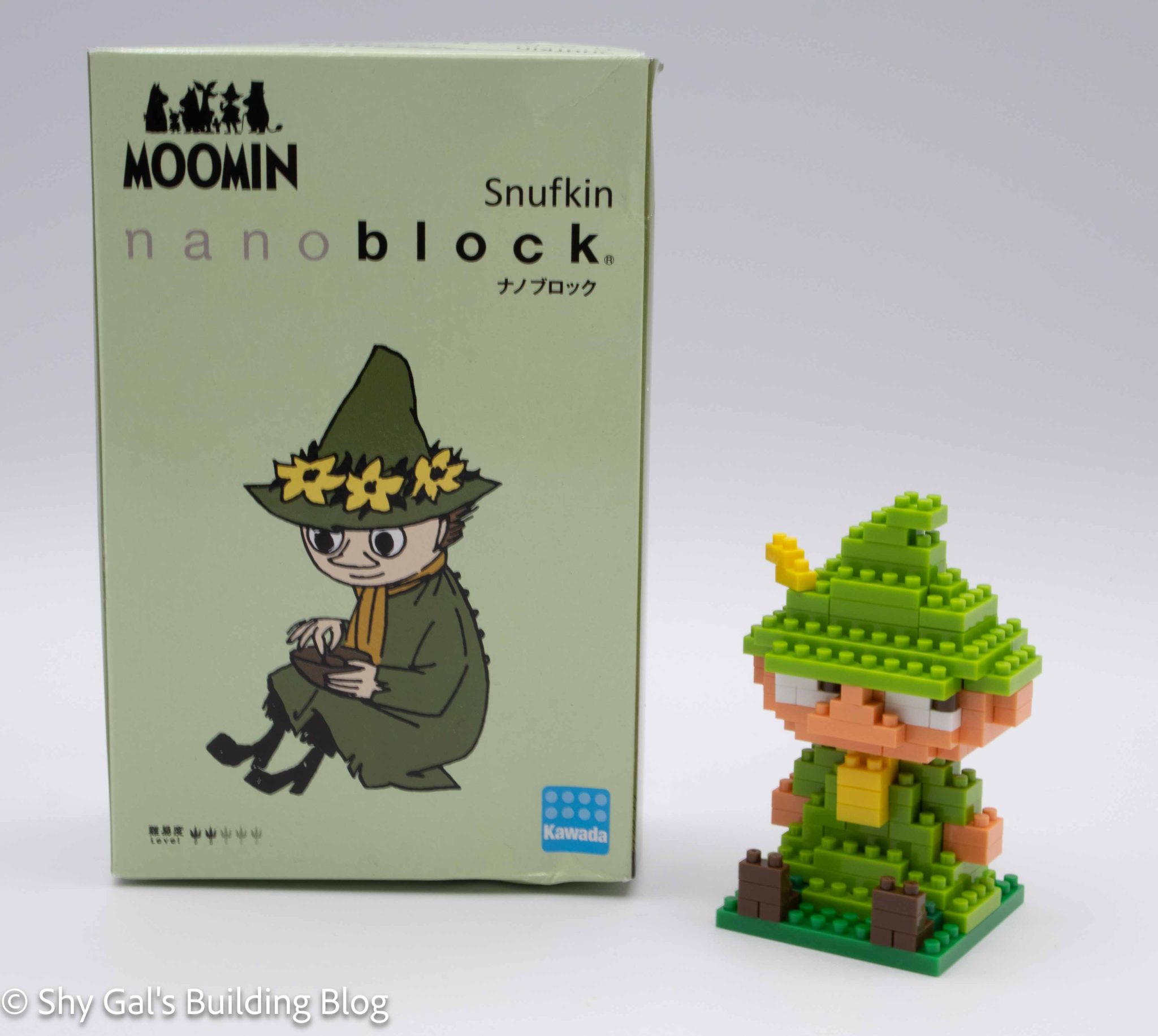 Review of nanoblock Snufkin - Shy Gal's Building Blog