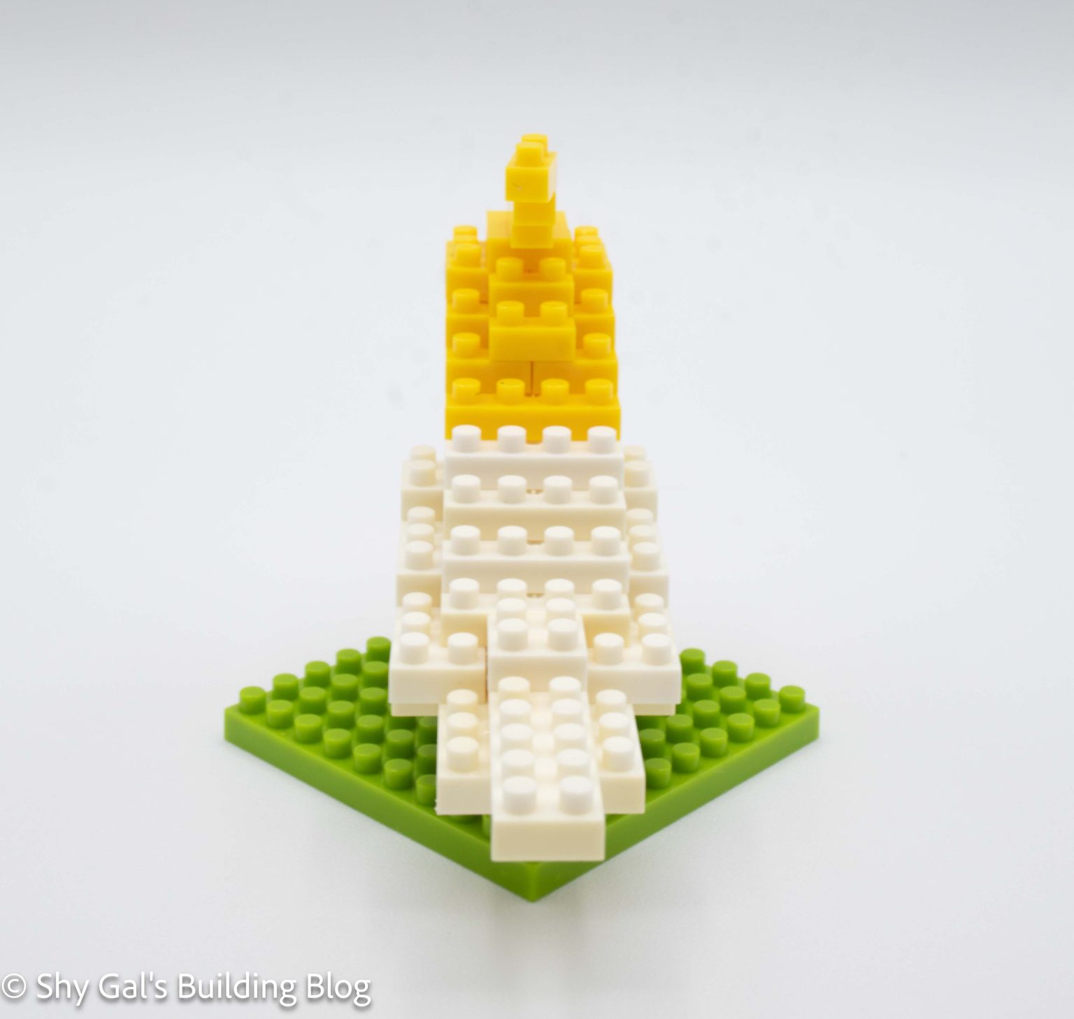Review of nanoblock Cockatiel - Shy Gal's Building Blog