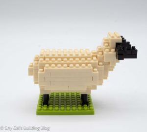 Review of nanoblock Sheep - Shy Gal’s Building Blog