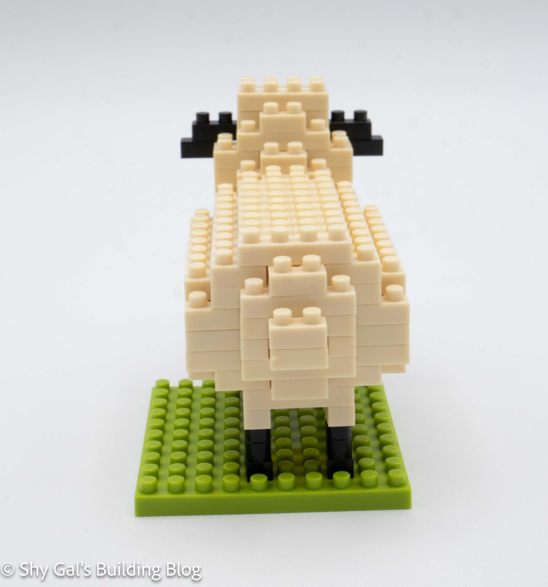 Review of nanoblock Sheep - Shy Gal’s Building Blog