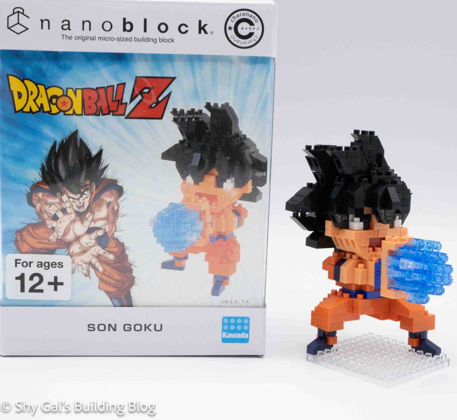 Review of nanoblock Son Goku CN-38 - Shy Gal’s Building Blog