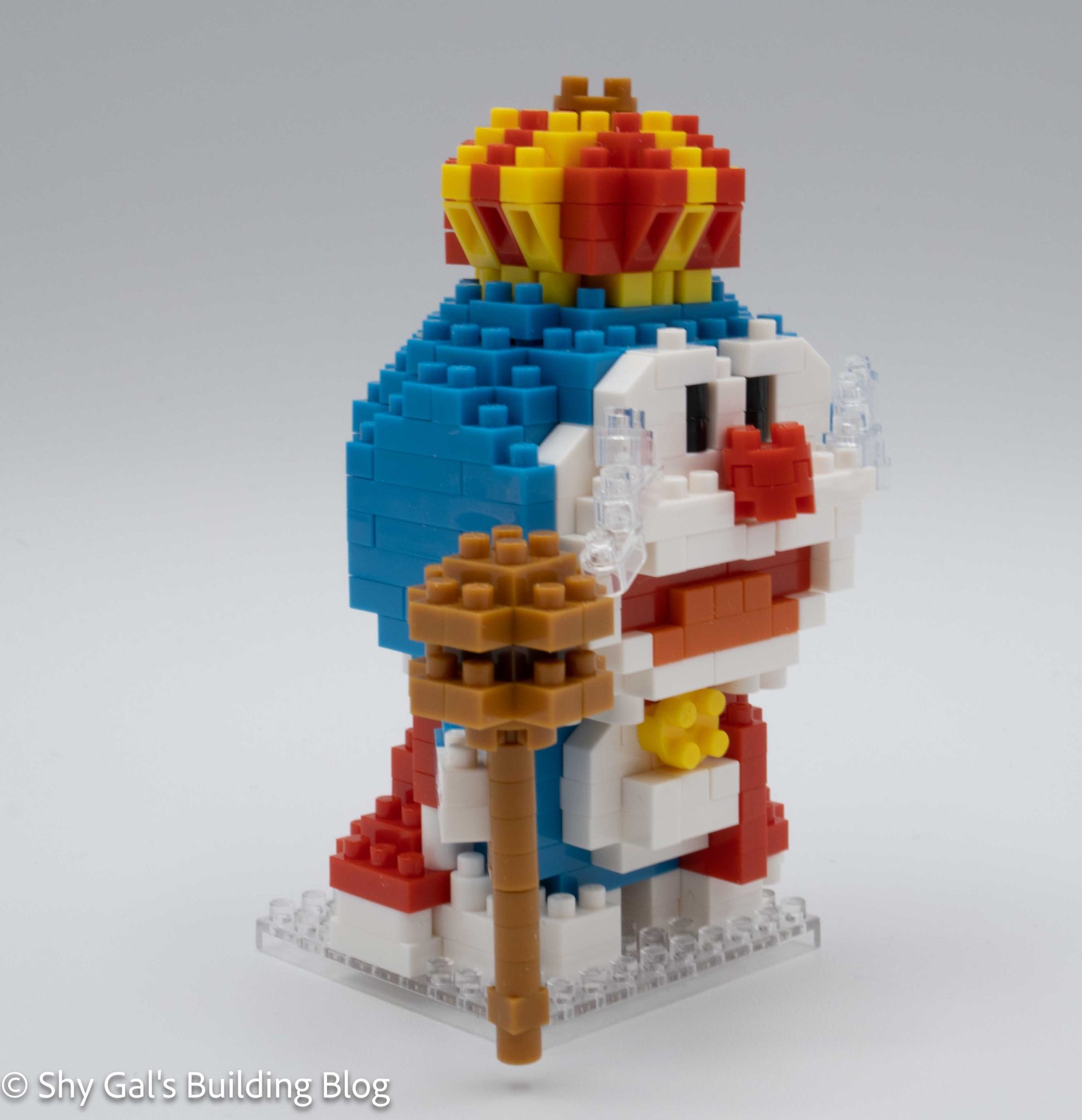 Review of nanoblock King Doraemon - Shy Gal's Building Blog
