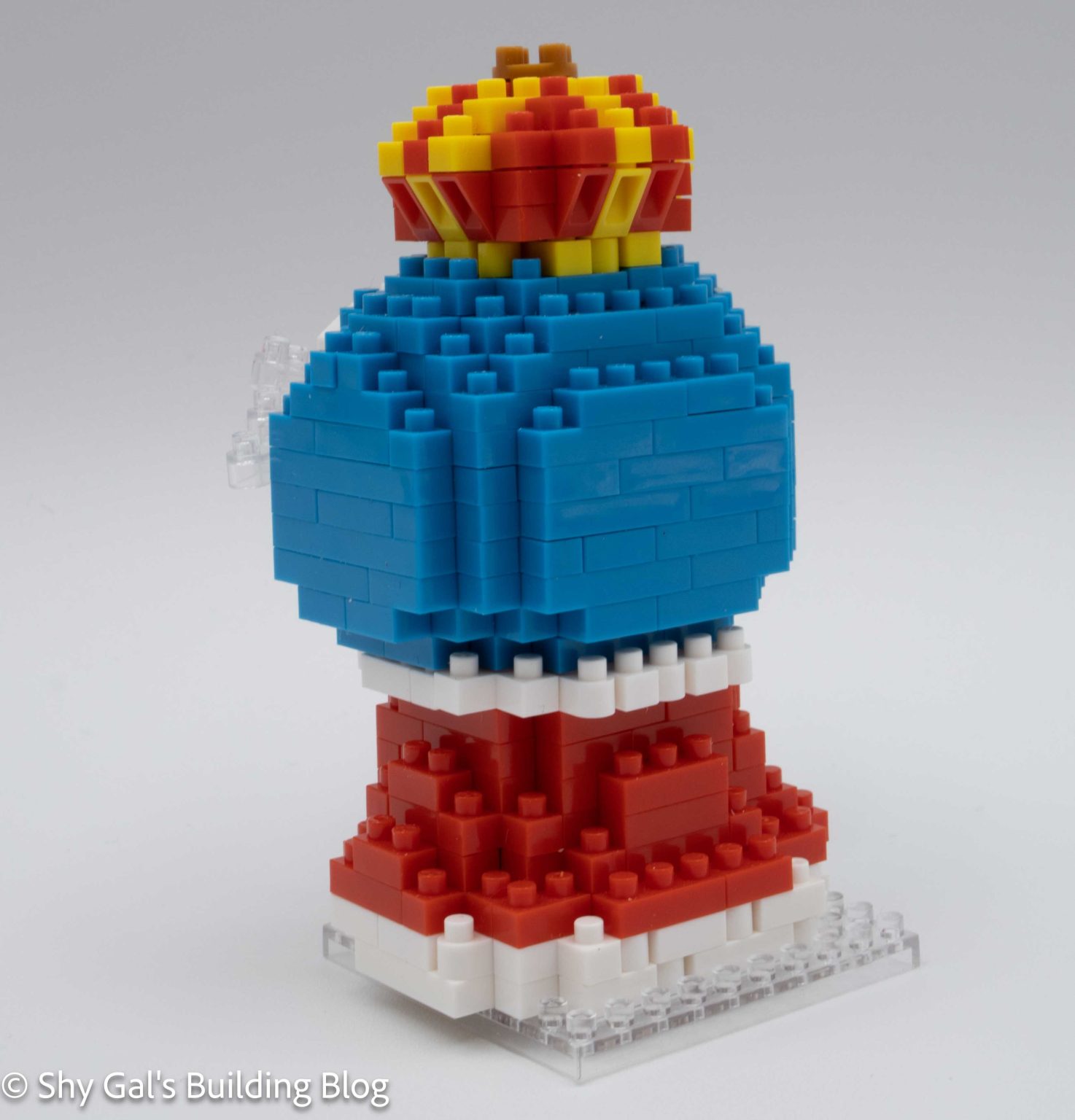 Review of nanoblock King Doraemon - Shy Gal's Building Blog