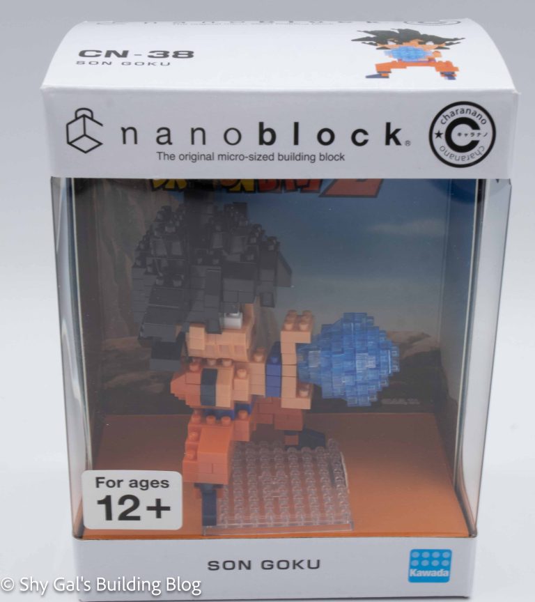 Review of nanoblock Son Goku CN-38 - Shy Gal’s Building Blog