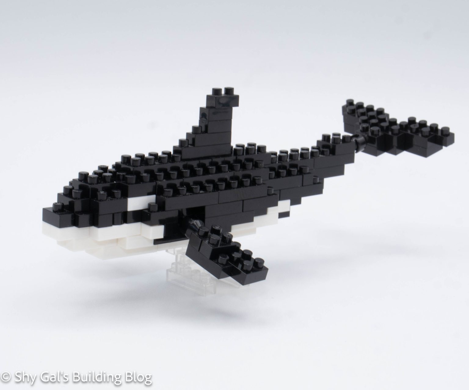 Review of nanoblock Orca NBC_136 - Shy Gal’s Building Blog