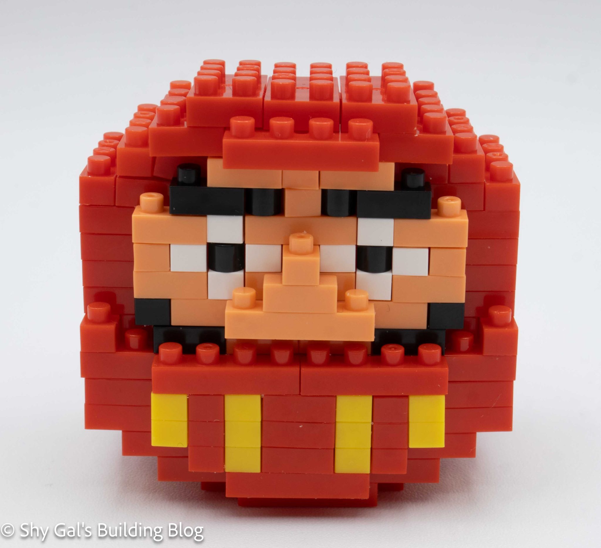 Review of nanoblock Daruma - Shy Gal’s Building Blog