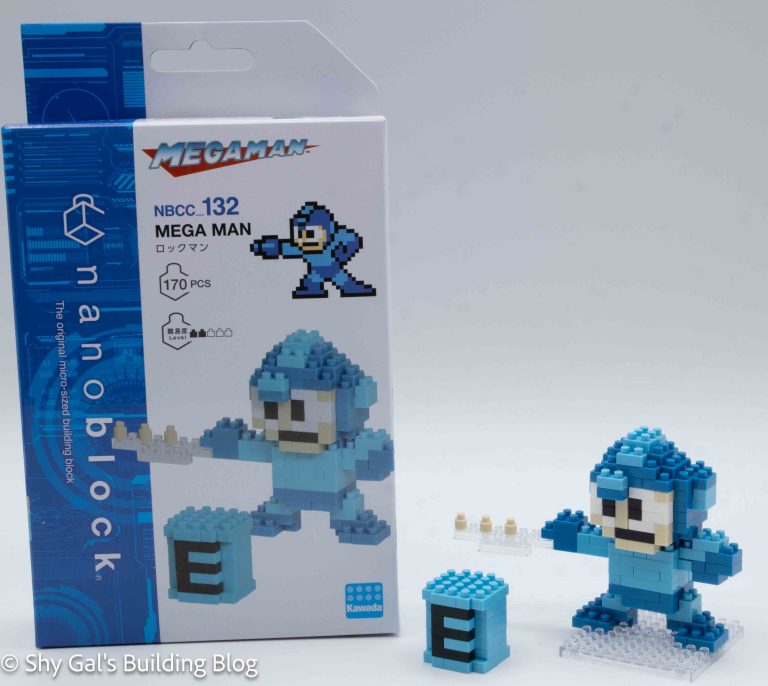 Review of nanoblock Mega Man - Shy Gal’s Building Blog