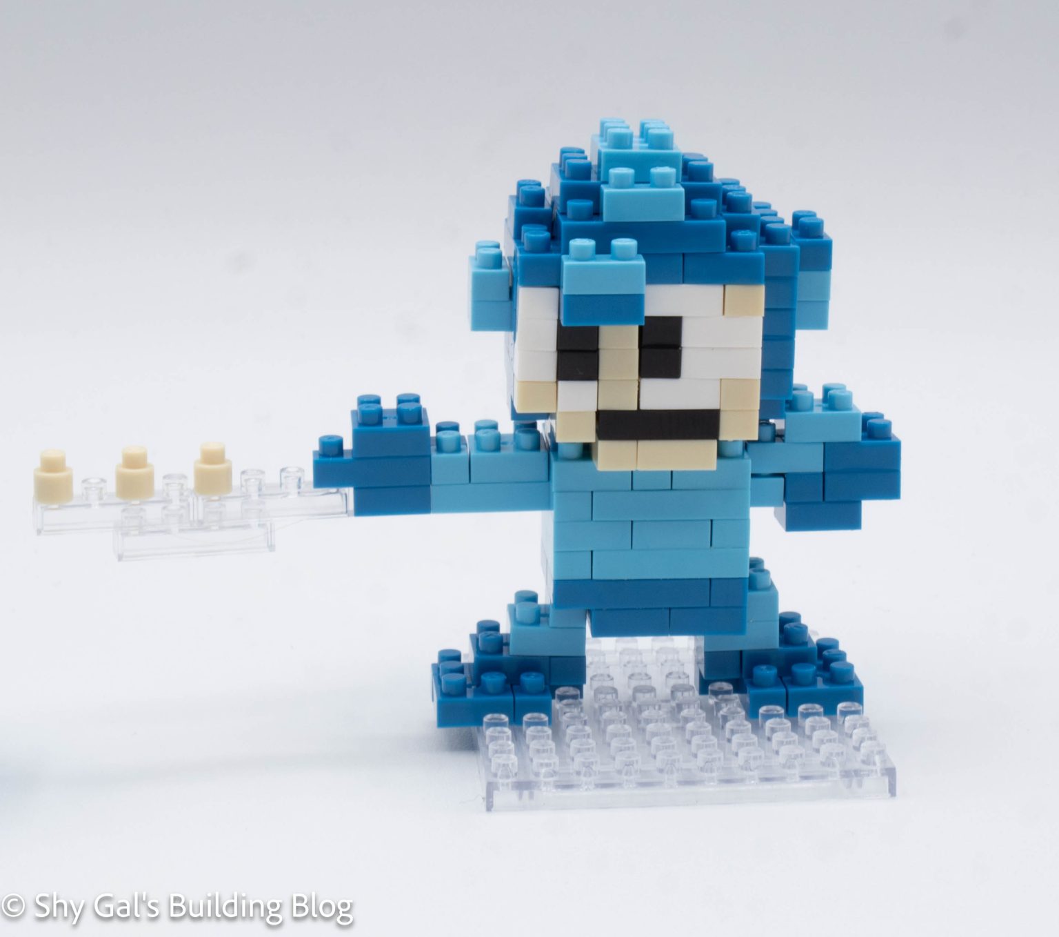 Review of nanoblock Mega Man - Shy Gal’s Building Blog