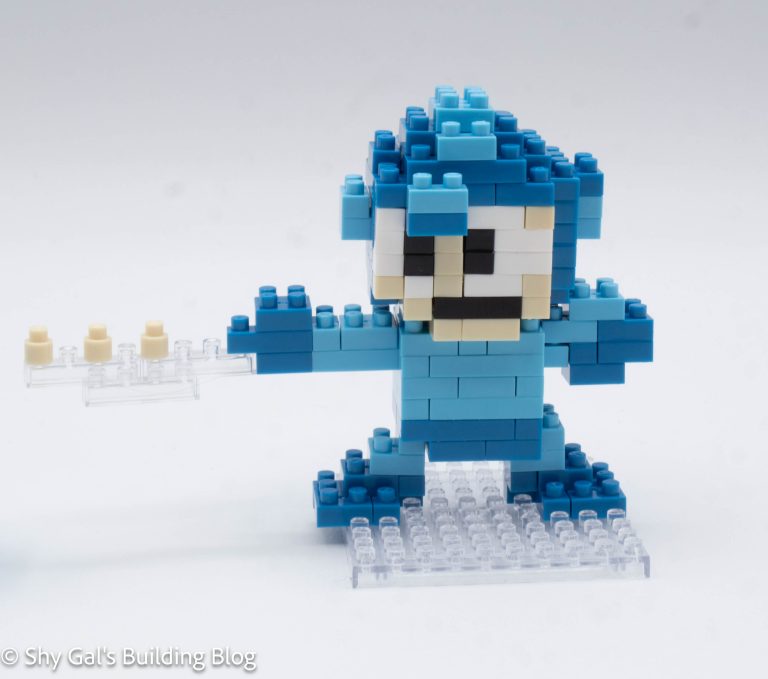 Review of nanoblock Mega Man - Shy Gal’s Building Blog