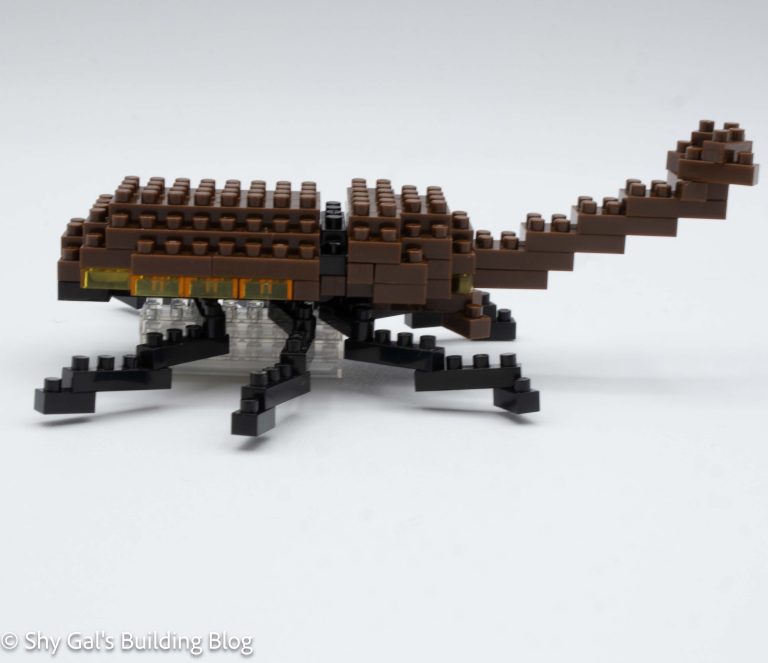 nanoblock Japanese Rhinoceros Beetle - Shy Gal's Building Blog