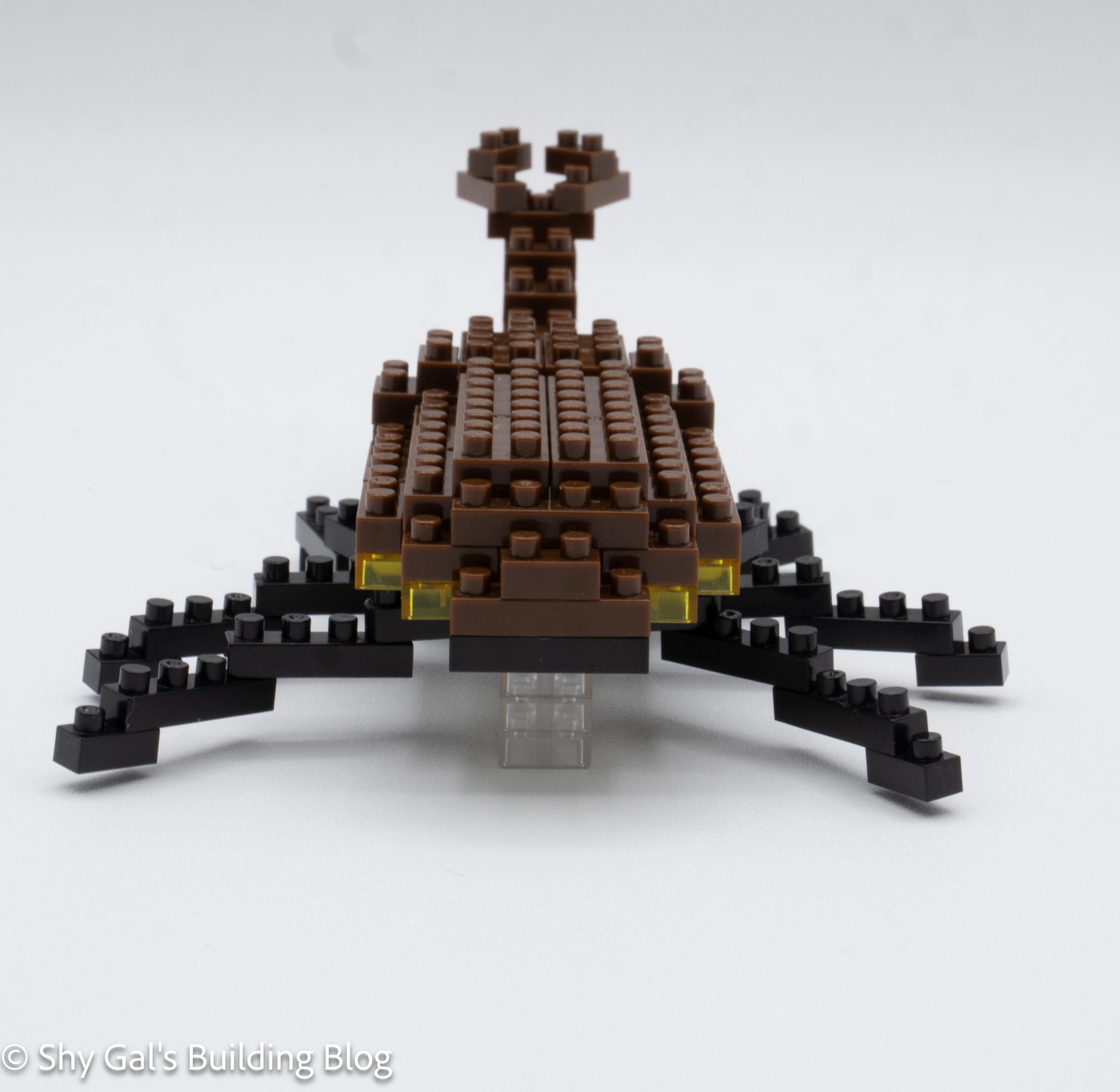 nanoblock Japanese Rhinoceros Beetle - Shy Gal's Building Blog