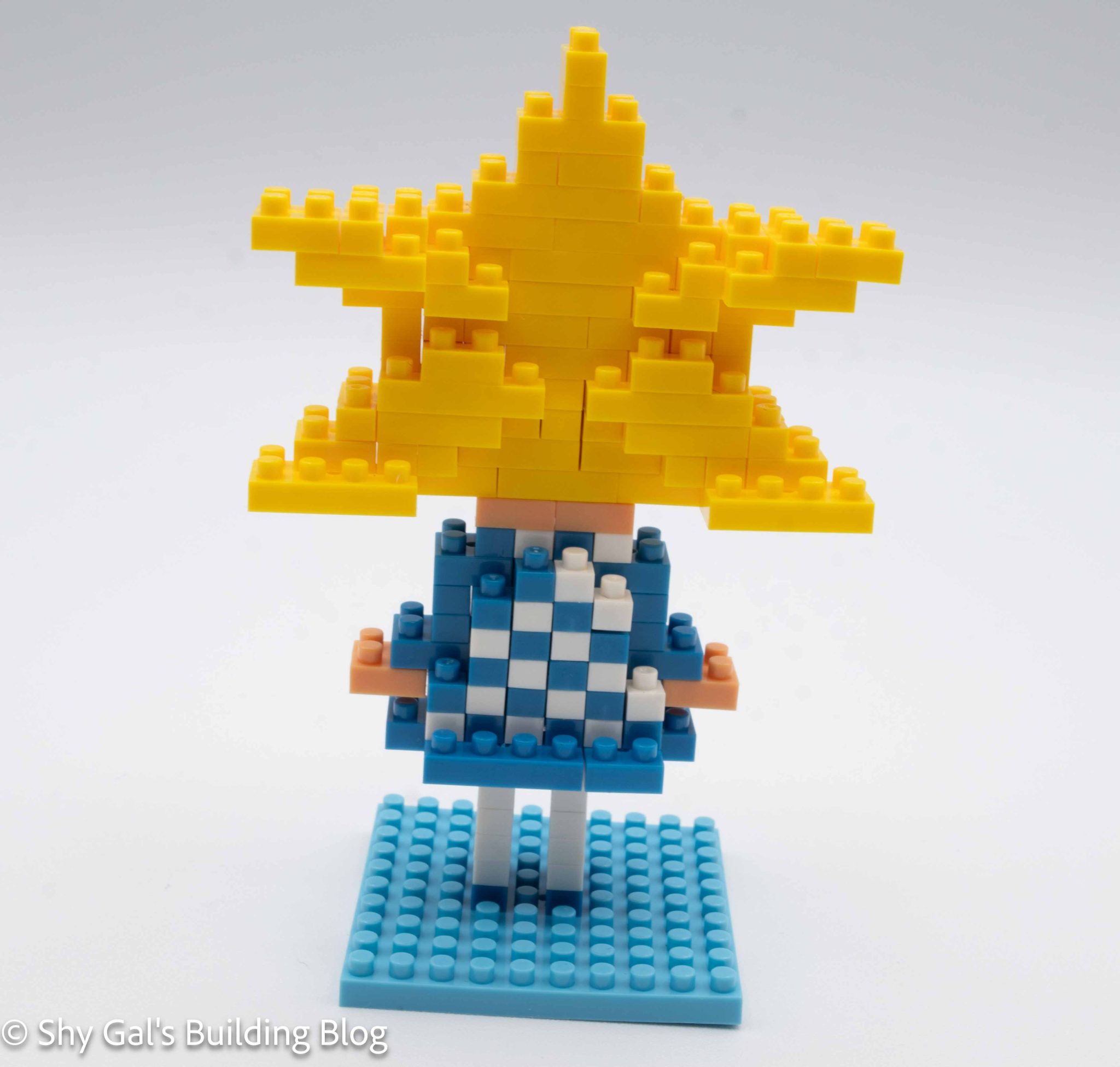 Review of nanoblock Sorakara-chan - Shy Gal's Building Blog